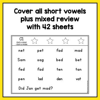 Blending Lines | CVC Words | Short Vowels – learning-at-the-primary-pond