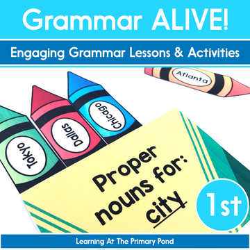 First Grade Grammar Alive – Learning at the Primary Pond