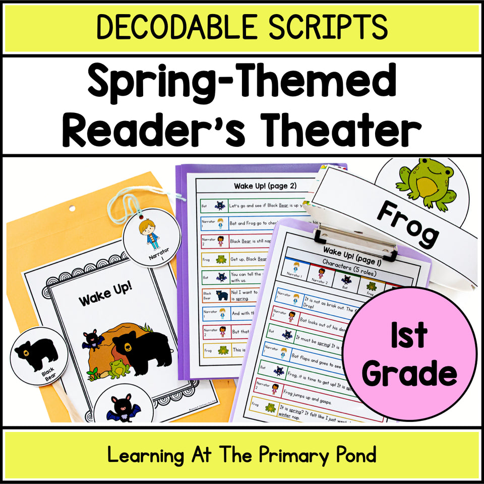 Decodable Reader's Theater Scripts – Learning at the Primary Pond