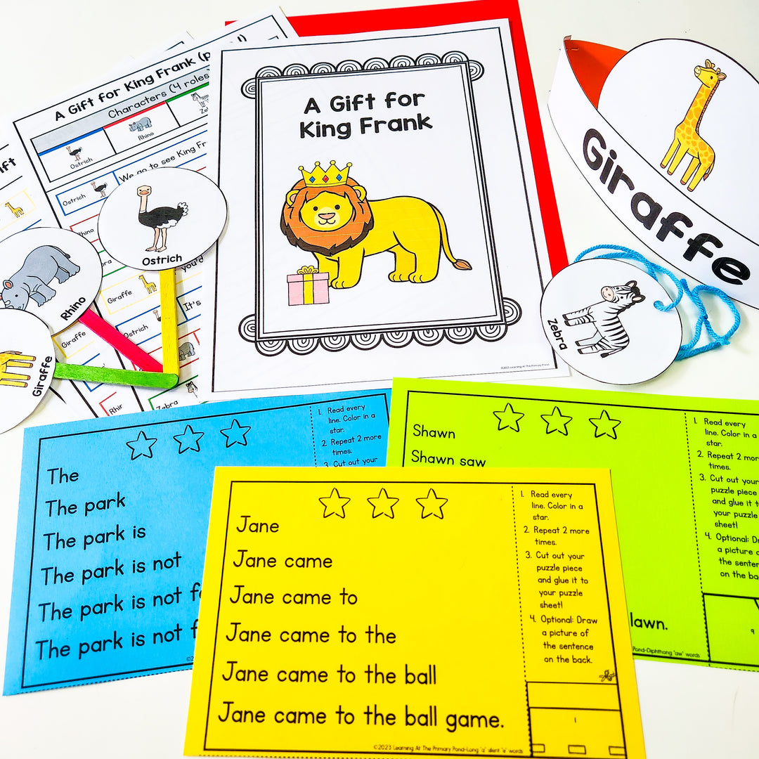 Fluency Building Bundle – Learning at the Primary Pond