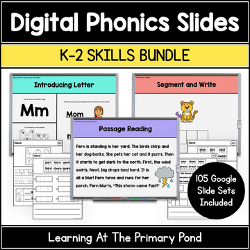 Digital Phonics Slides Bundle – Learning at the Primary Pond