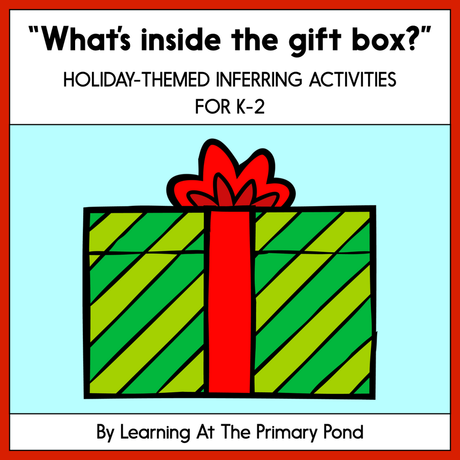 Inferring Activities | Holiday Gift Theme | Inferences Worksheets ...