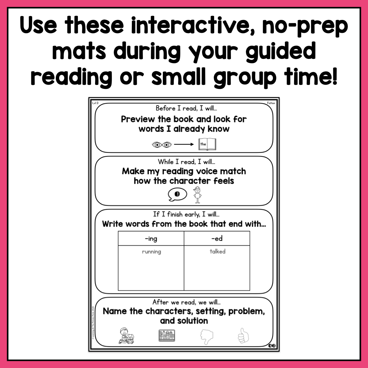 Kindergarten Reading – Learning at the Primary Pond