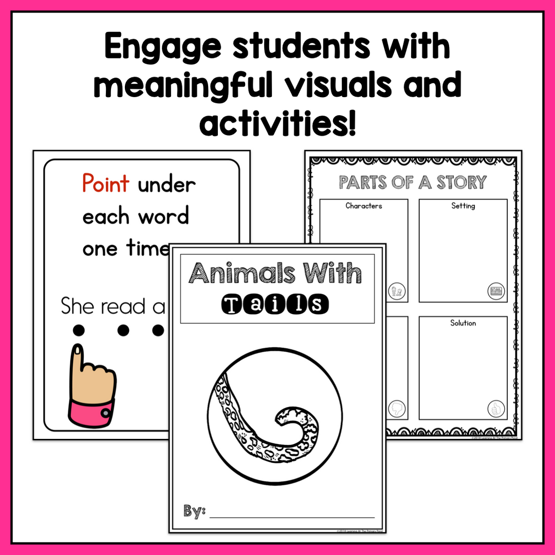 Kindergarten Reading Workshop BUNDLE of Shared Reading Lessons ...