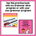 Kindergarten Grammar Workbook {My First Grammar & Language Practice Bo ...
