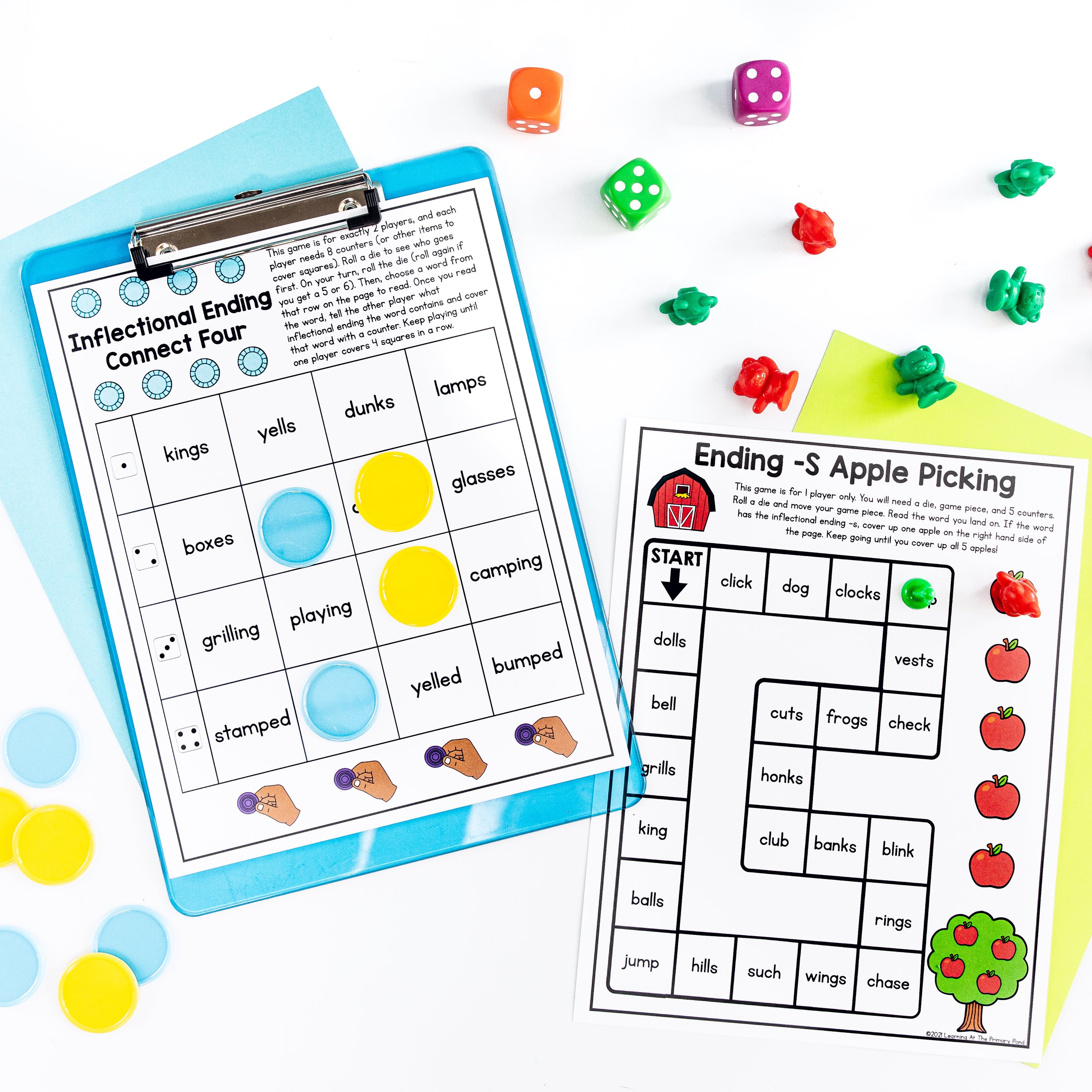 Blending Lines | CVC Words | Short Vowels – Learning at the Primary Pond