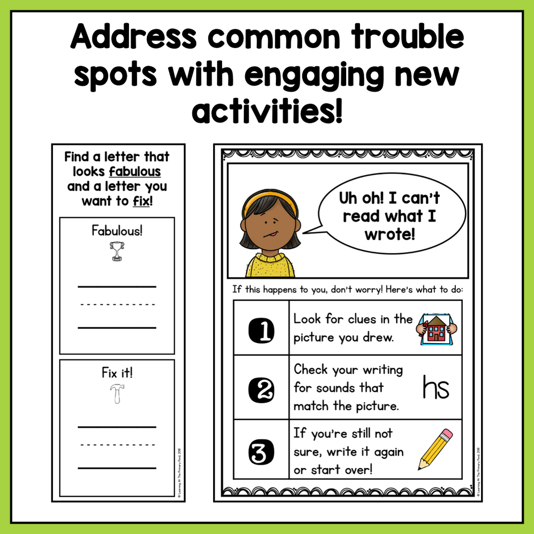 Small Group Writing Lessons for Kindergarten - BUNDLE – Learning at the ...