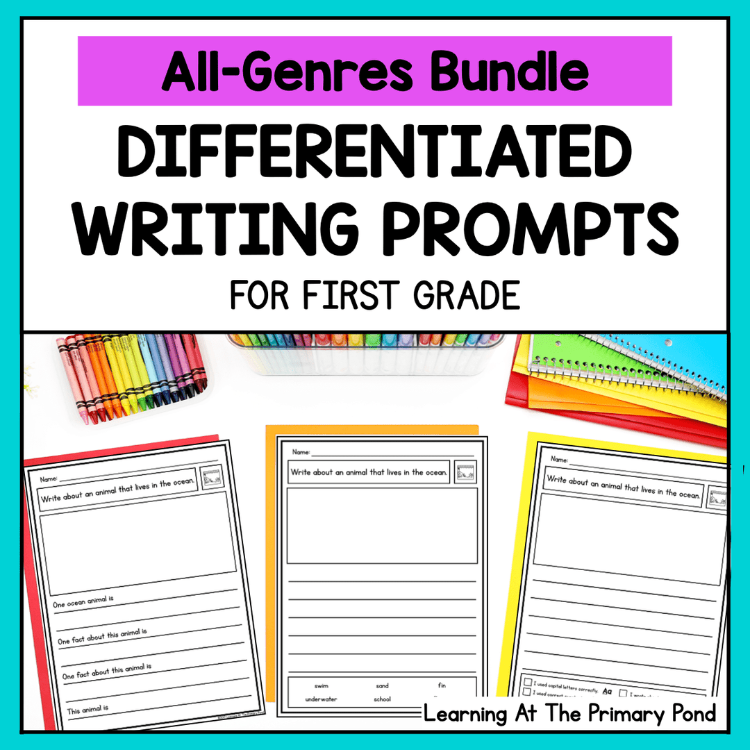 First Grade Writing – Learning at the Primary Pond