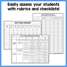 First Grade Writing Workshop Curriculum Bundle – Learning at the ...