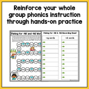 Glued Sounds Games (Welded Sounds Games): Second Grade No-Prep Phonics ...