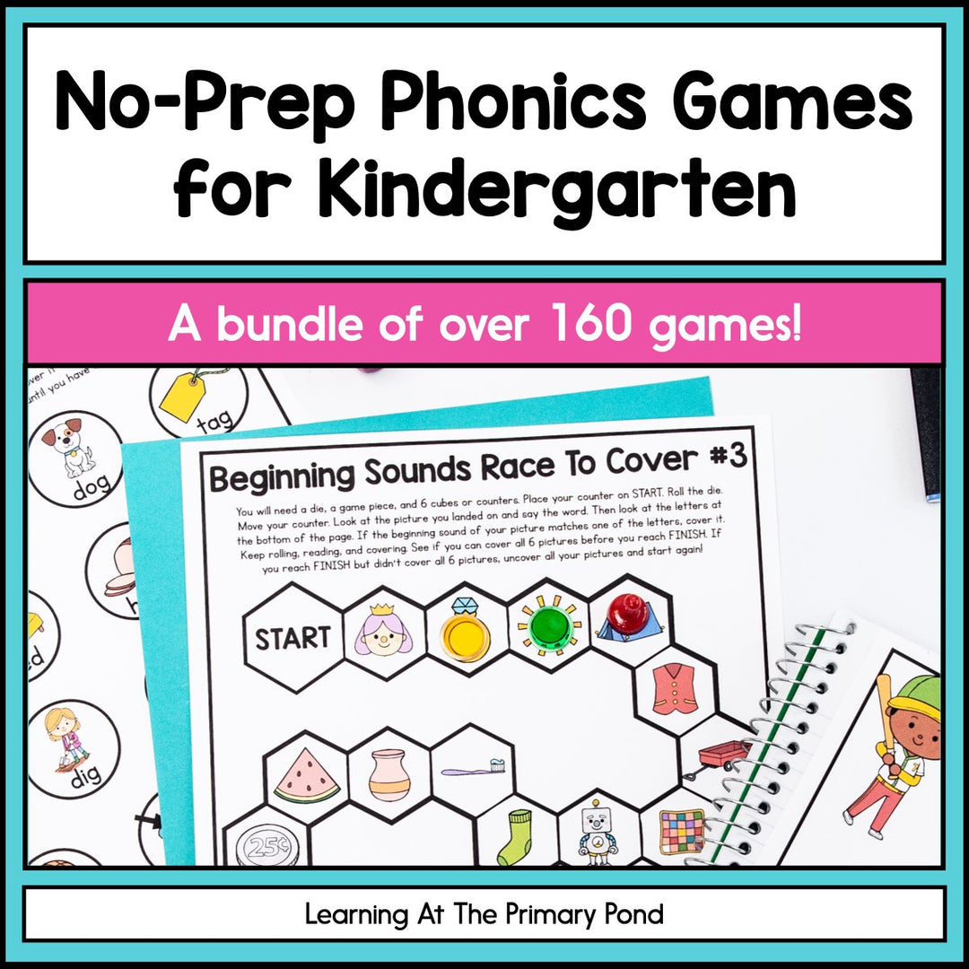 No-Prep Phonics Game Bundles – learning-at-the-primary-pond
