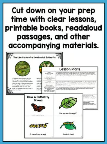Life Cycle of a Butterfly | Science and Literacy Unit – Learning at the ...