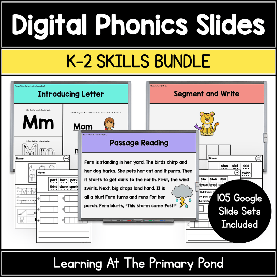 Digital Phonics Slides – Learning at the Primary Pond