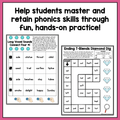 Second Grade No-Prep Phonics Games Bundle – Learning at the Primary Pond