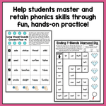 Second Grade No-Prep Phonics Games Bundle – Learning at the Primary Pond