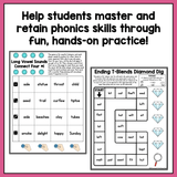 Second Grade No-Prep Phonics Games Bundle – Learning at the Primary Pond