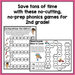 Second Grade No-Prep Phonics Games Bundle – Learning at the Primary Pond