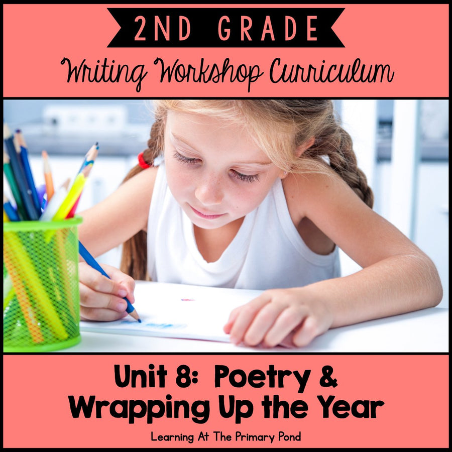 Second Grade Poetry Writing Lessons {2nd Grade Writing Workshop Unit 8 ...
