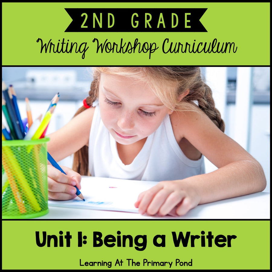 Second Grade Writing Workshop Intro Unit {2nd Grade Writing Workshop U ...