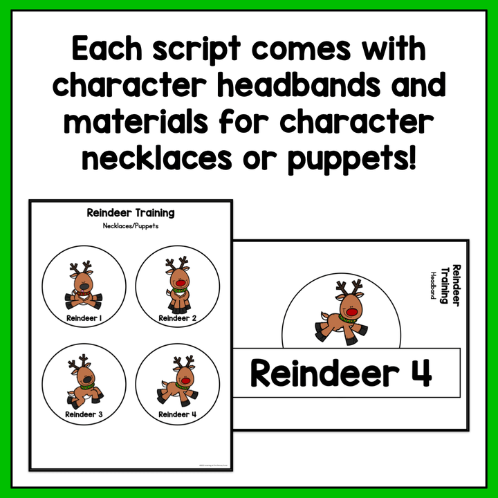 Decodable Christmas Reader's Theater Play Scripts for 2nd Grade | SOR ...