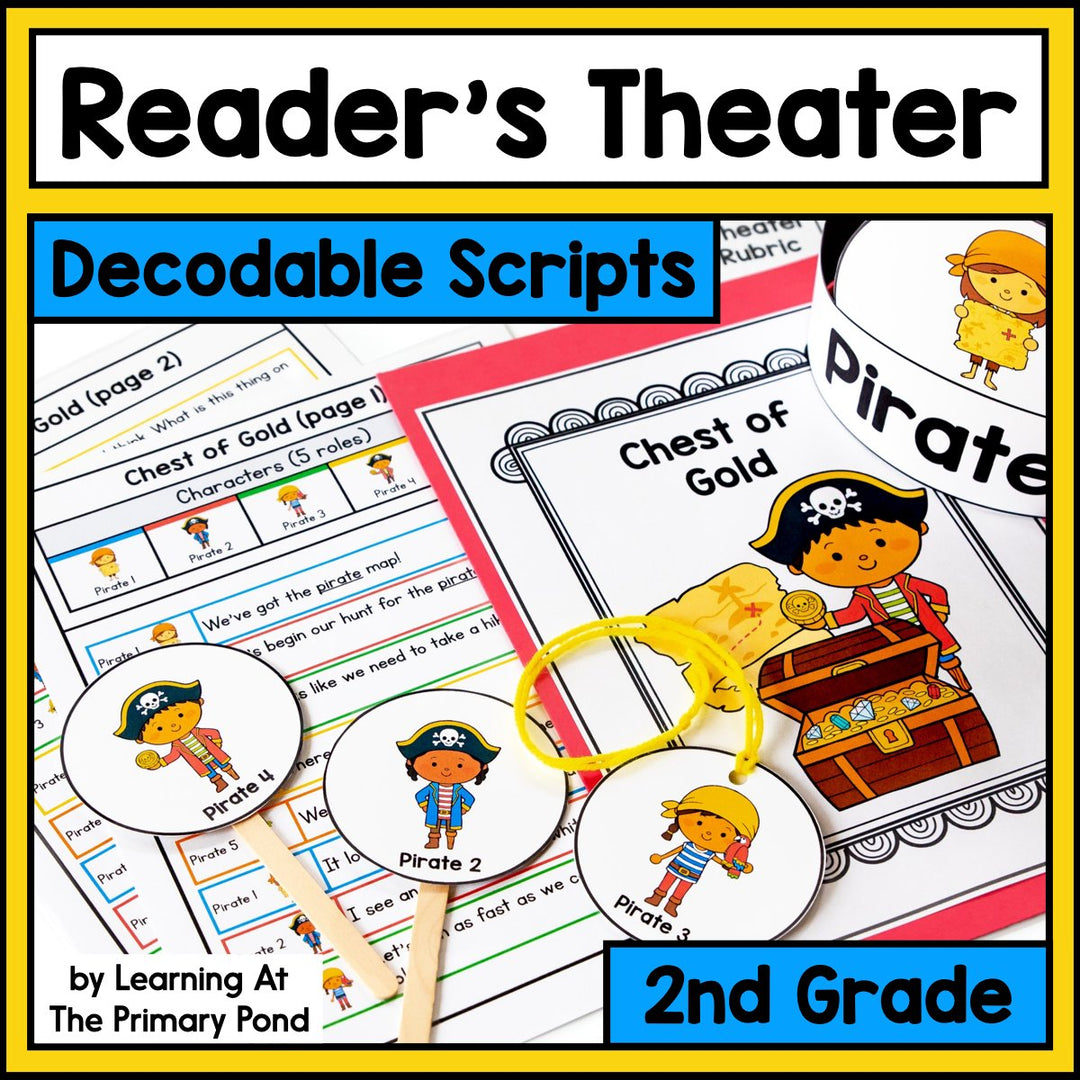 Decodable Reader's Theater Play Scripts for 2nd Grade – learning-at-the ...