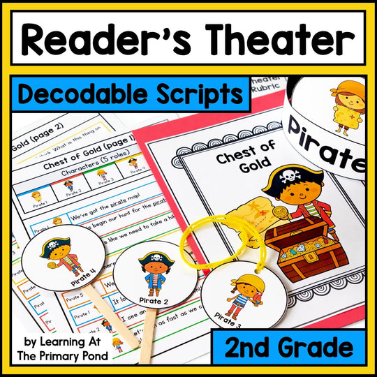 Decodable Reader's Theater Play Scripts for 2nd Grade – Learning at the ...