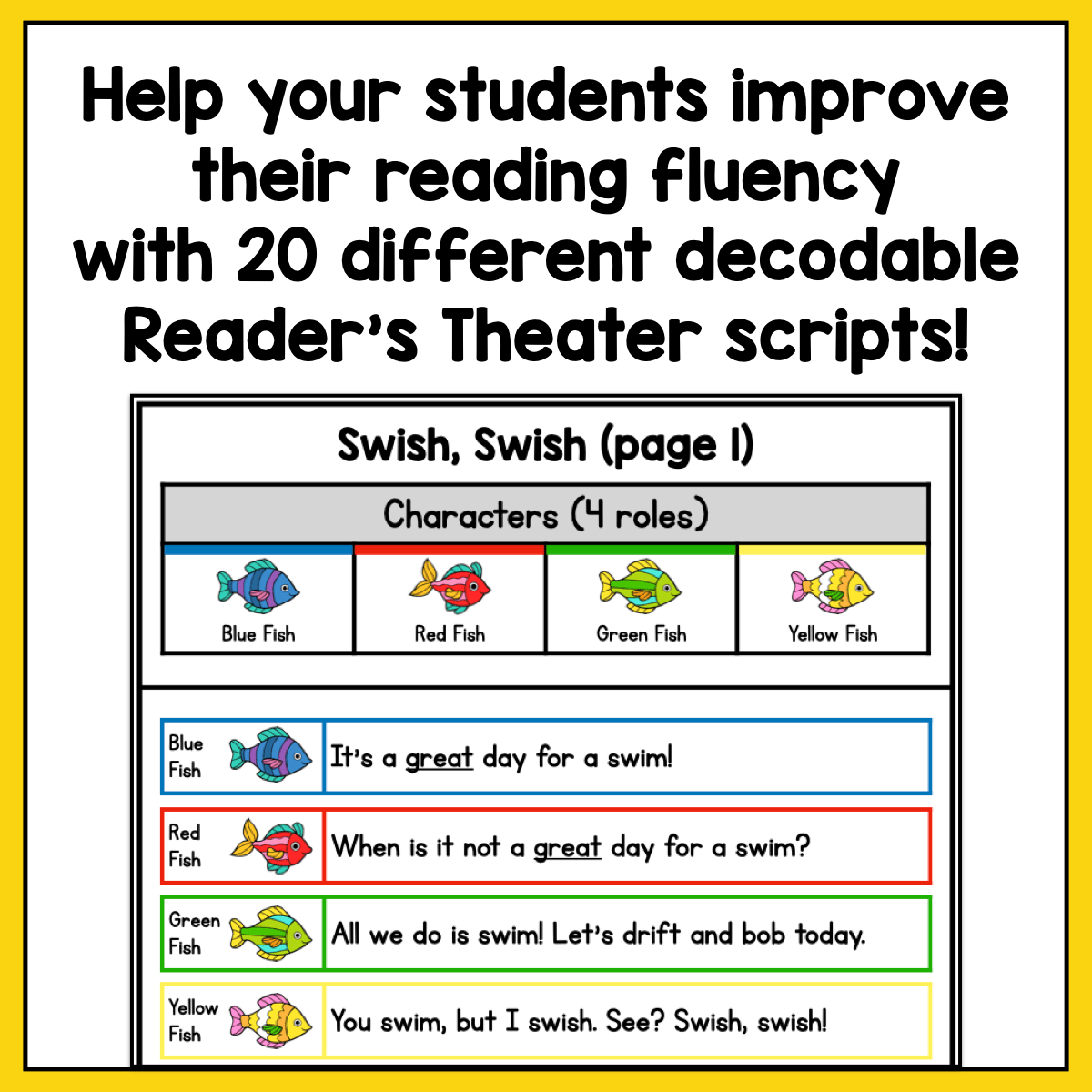 Decodable Reader's Theater Play Scripts for 2nd Grade – learning-at-the ...