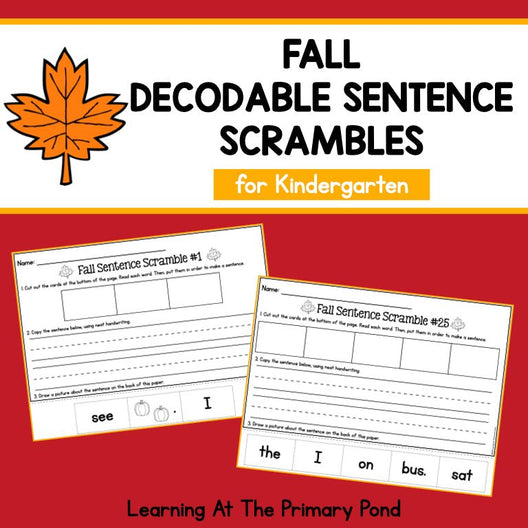 Kindergarten – Learning at the Primary Pond