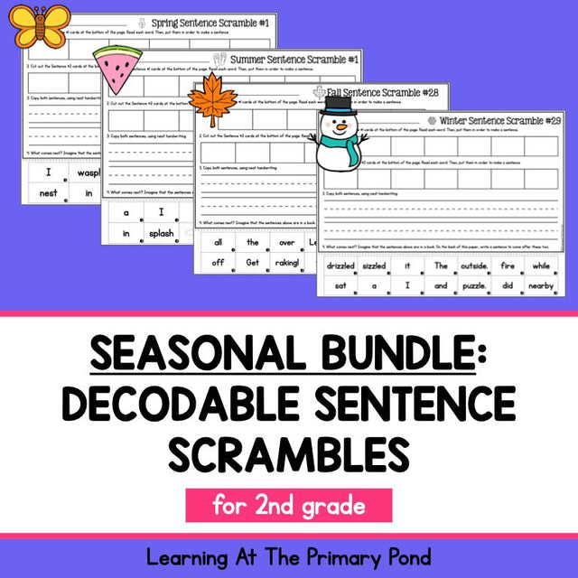 Second Grade Phonics – Learning at the Primary Pond