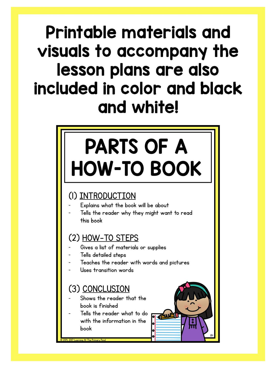 First Grade How-To Writing Lessons {1st Grade Writing Workshop Unit 3 ...