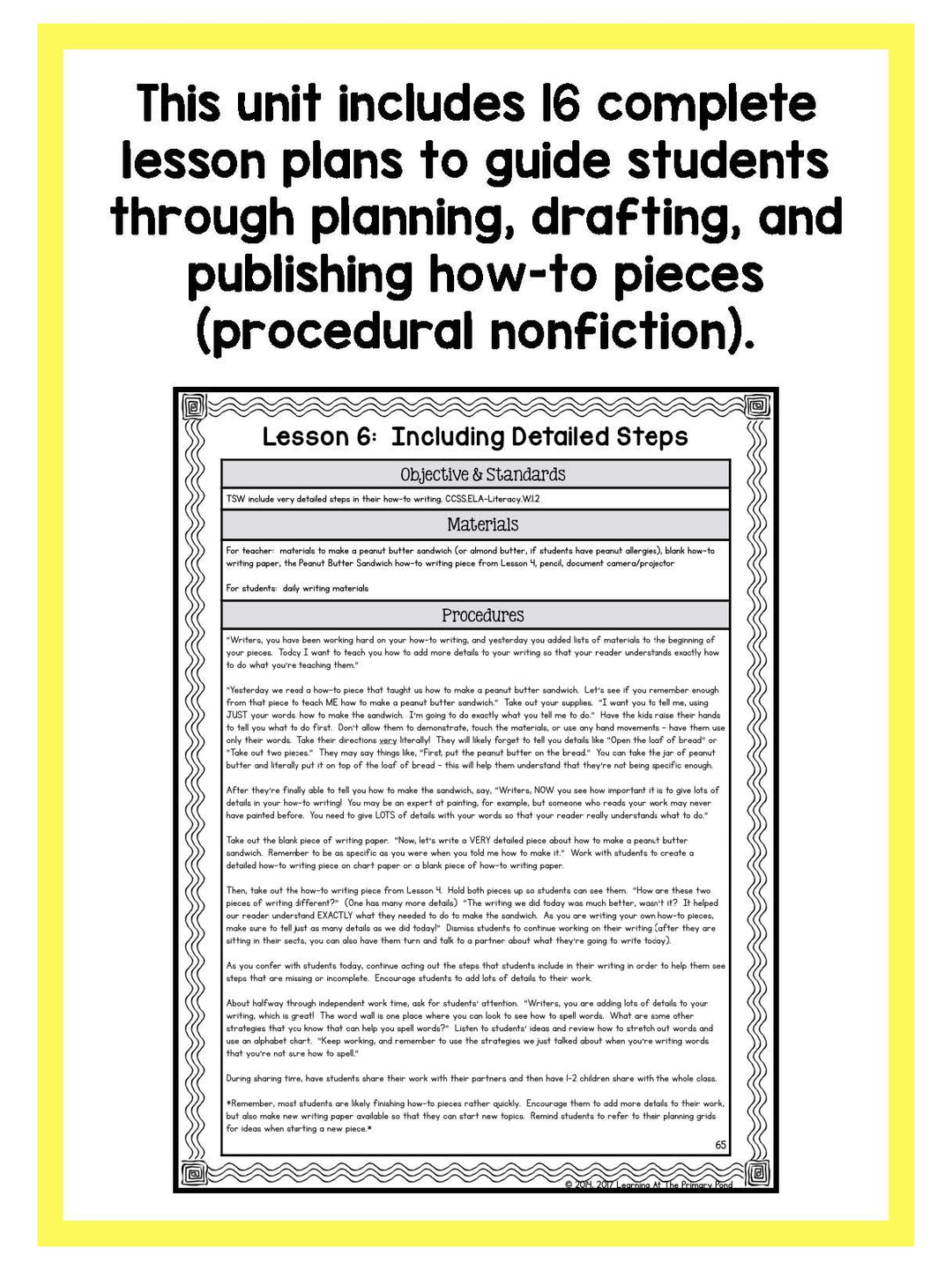 First Grade How-To Writing Lessons {1st Grade Writing Workshop Unit 3 ...