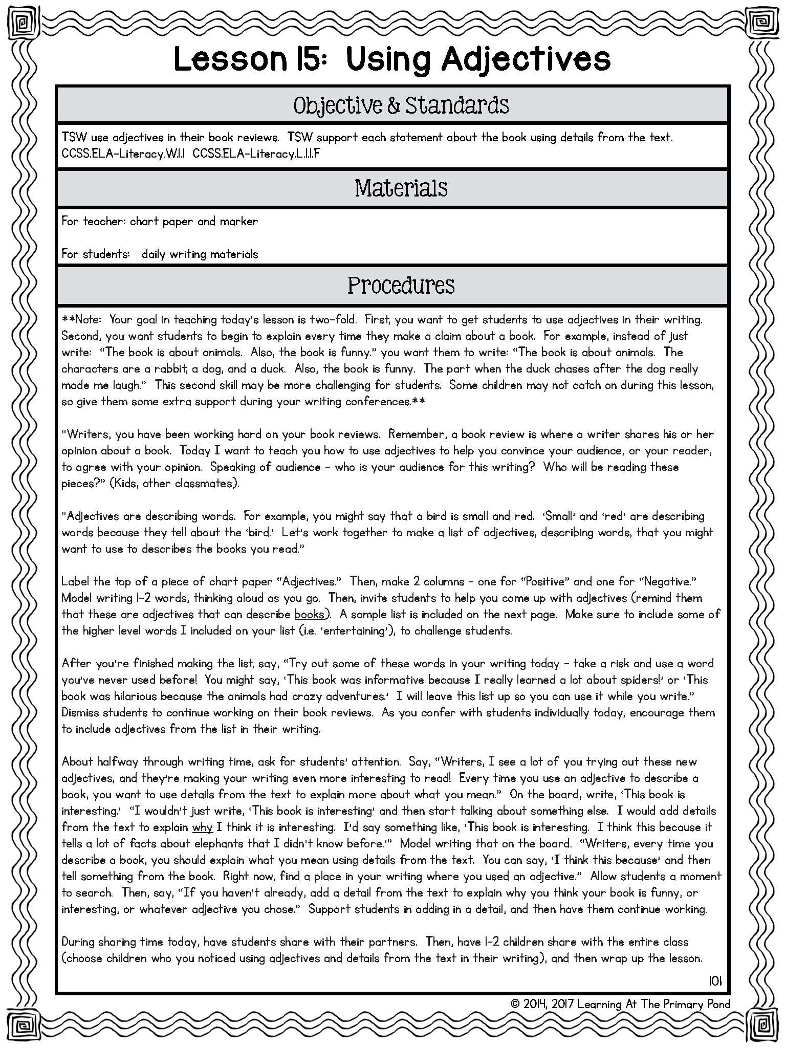 First Grade Opinion Writing Lessons {1st Grade Writing Workshop Unit 4 ...