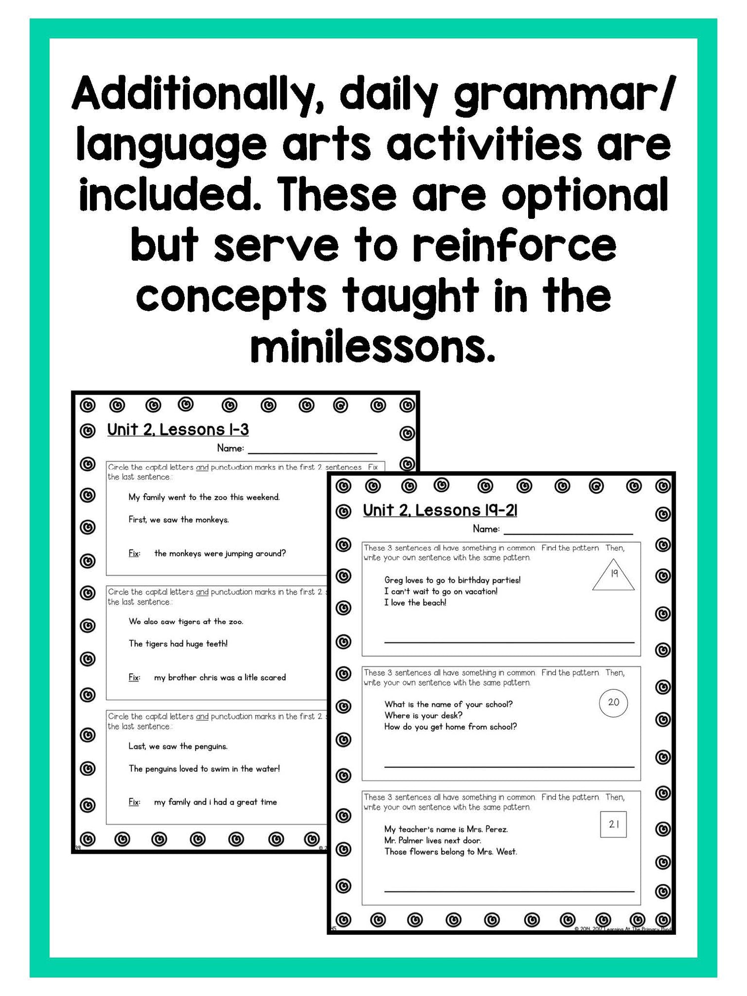 First Grade Personal Narrative Writing Lessons {1st Grade Writing Work ...