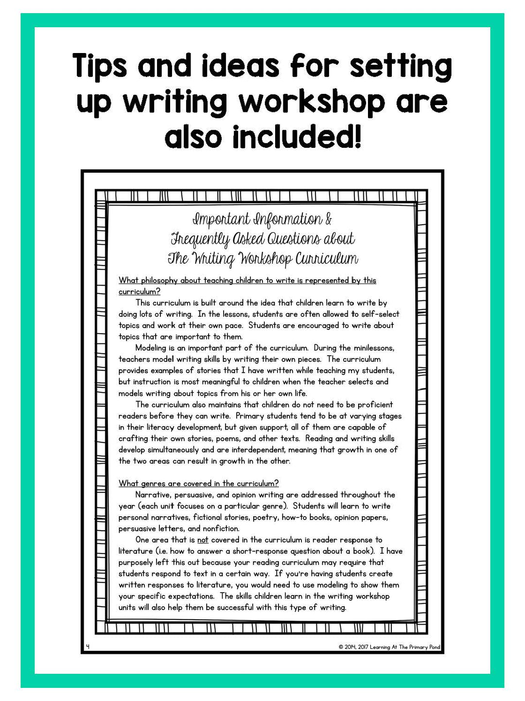 First Grade Personal Narrative Writing Lessons {1st Grade Writing Work ...