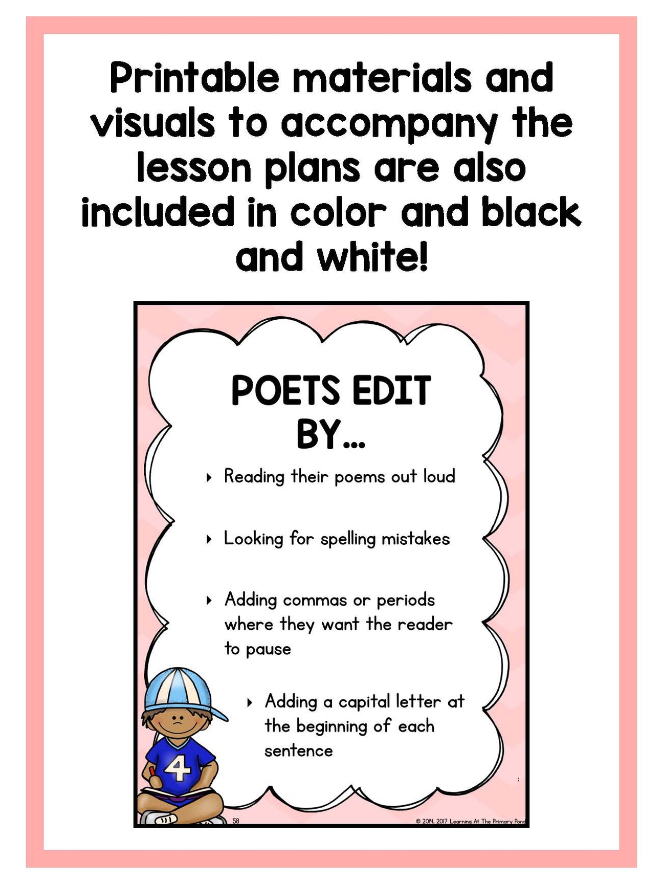 First Grade Poetry Writing Lessons {1st Grade Writing Workshop Unit 8 ...