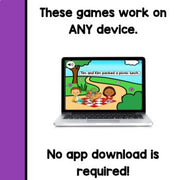 Kindergarten, 1st Grade, & 2nd Grade Grammar Games – Learning at the ...