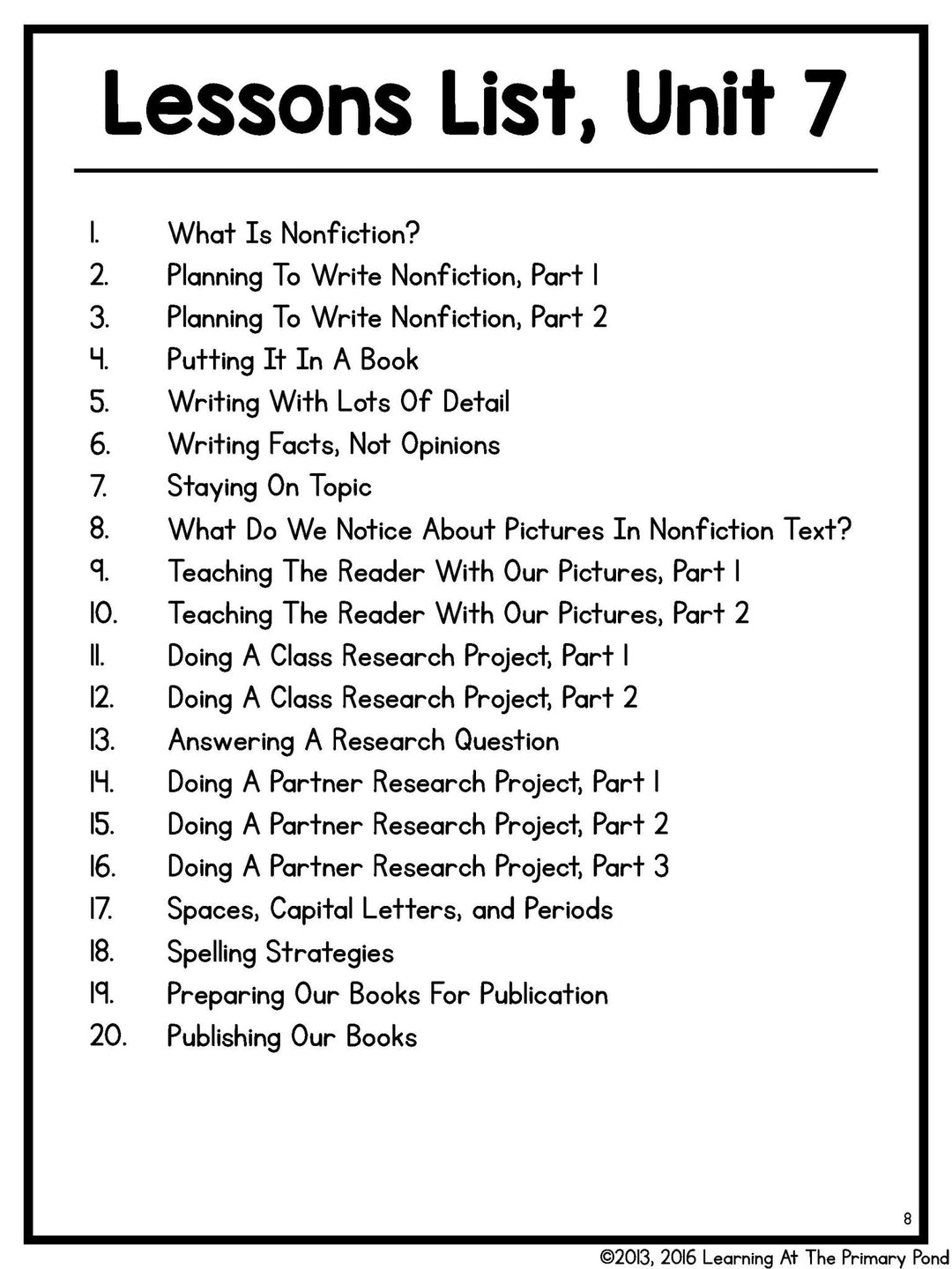 Kindergarten Nonfiction Writing Lessons {Kinder Writing Workshop Unit ...