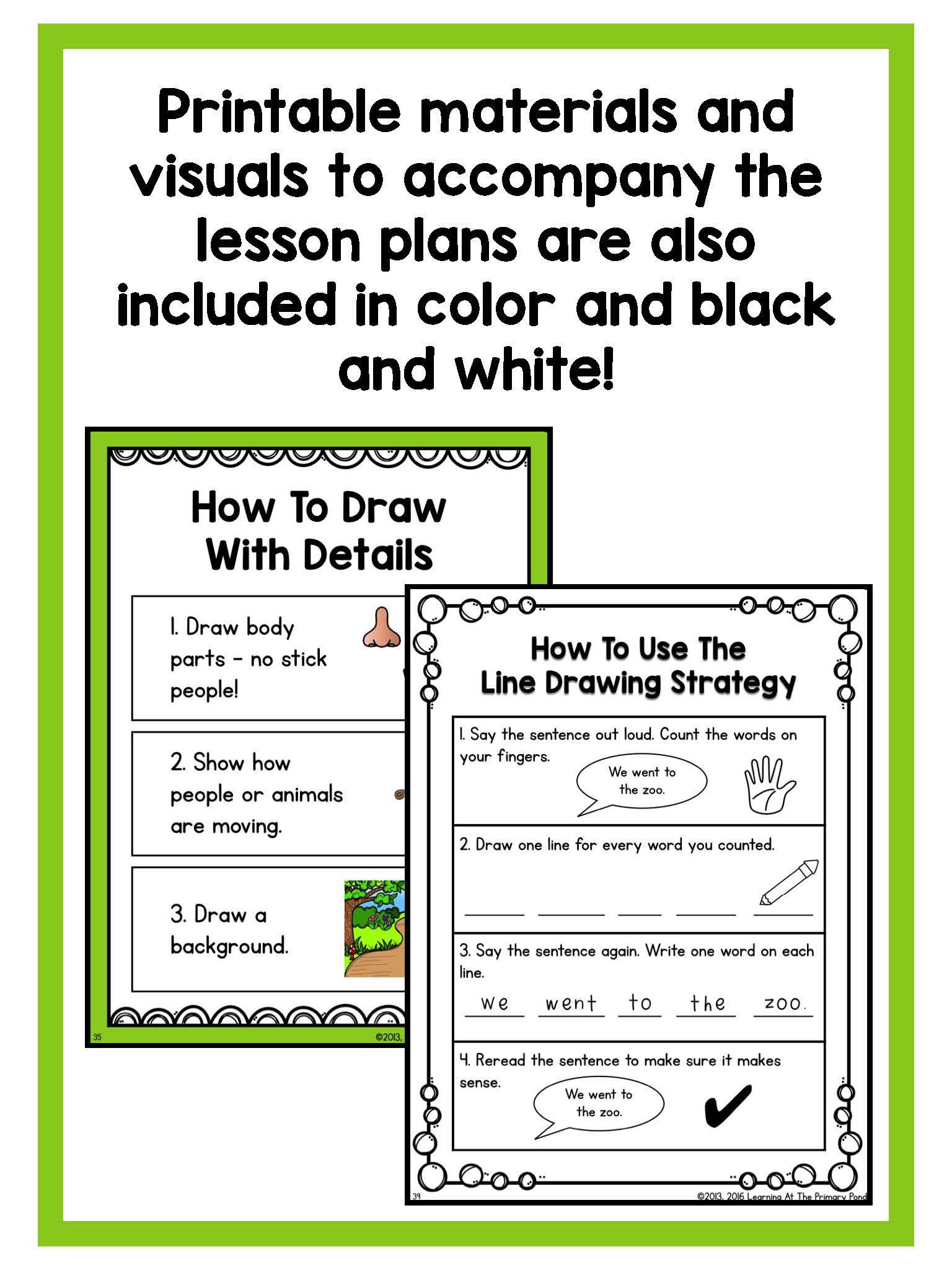 Kindergarten Patterned Book Writing Lessons {Kinder Writing Workshop U ...