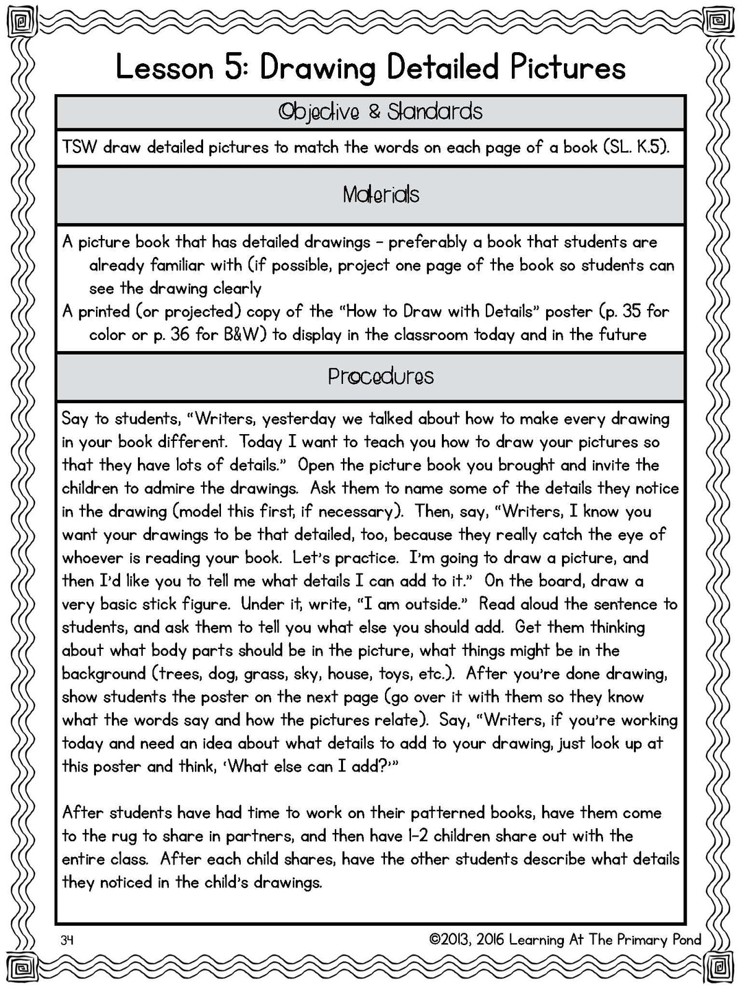 Kindergarten Patterned Book Writing Lessons {Kinder Writing Workshop U ...