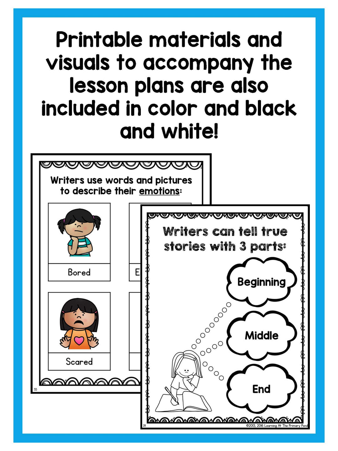 Kindergarten Personal Narrative Writing Lessons {Kinder Writing Worksh ...