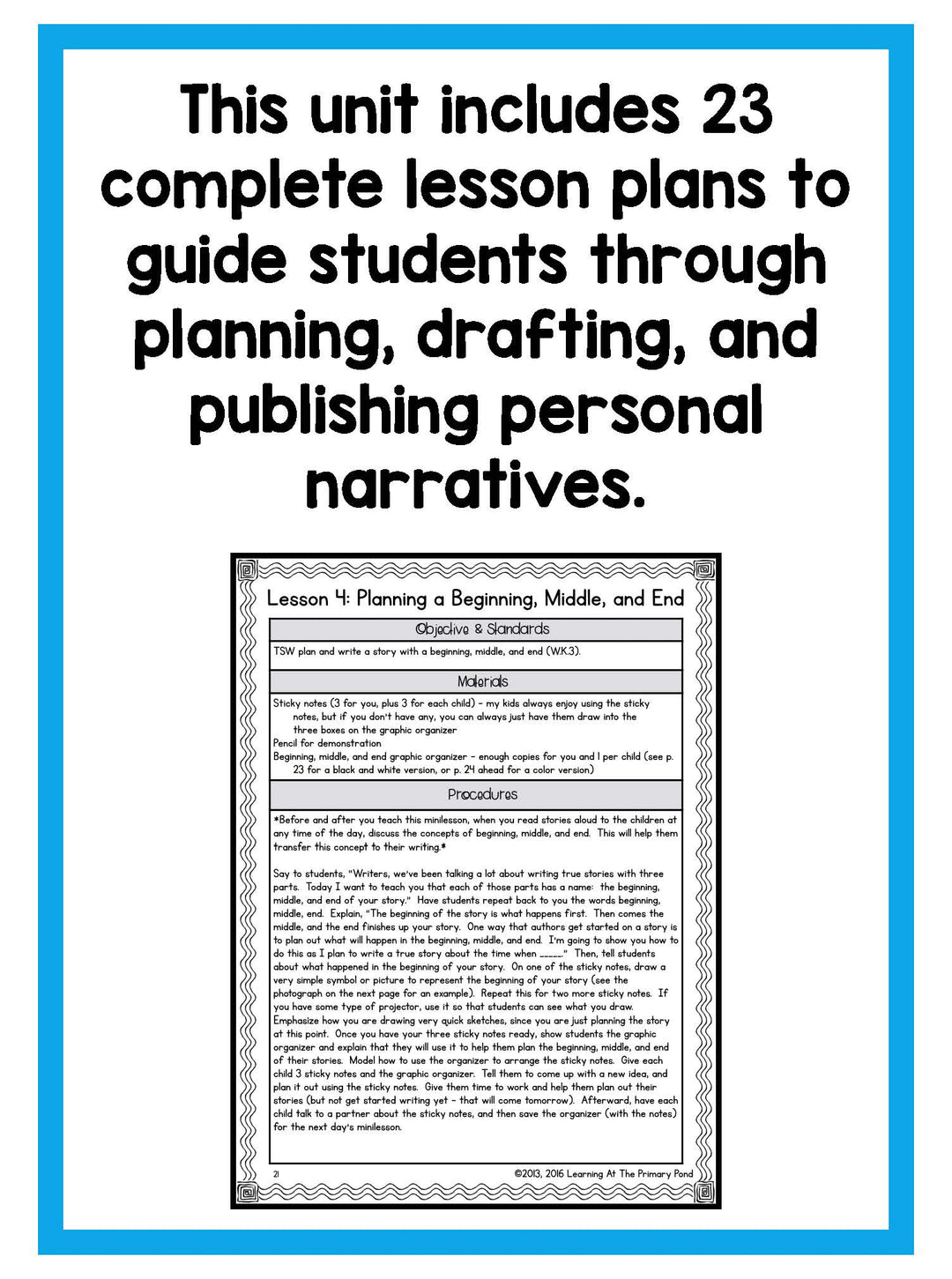 Kindergarten Personal Narrative Writing Lessons {Kinder Writing Worksh ...