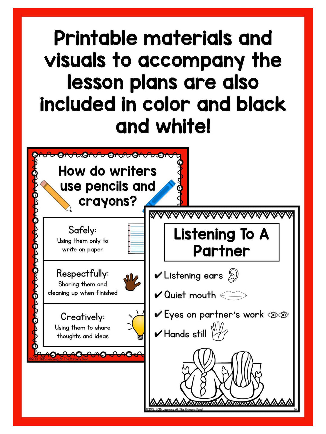 Kindergarten Writing Workshop Introduction Unit {Kinder Writing Worksh ...