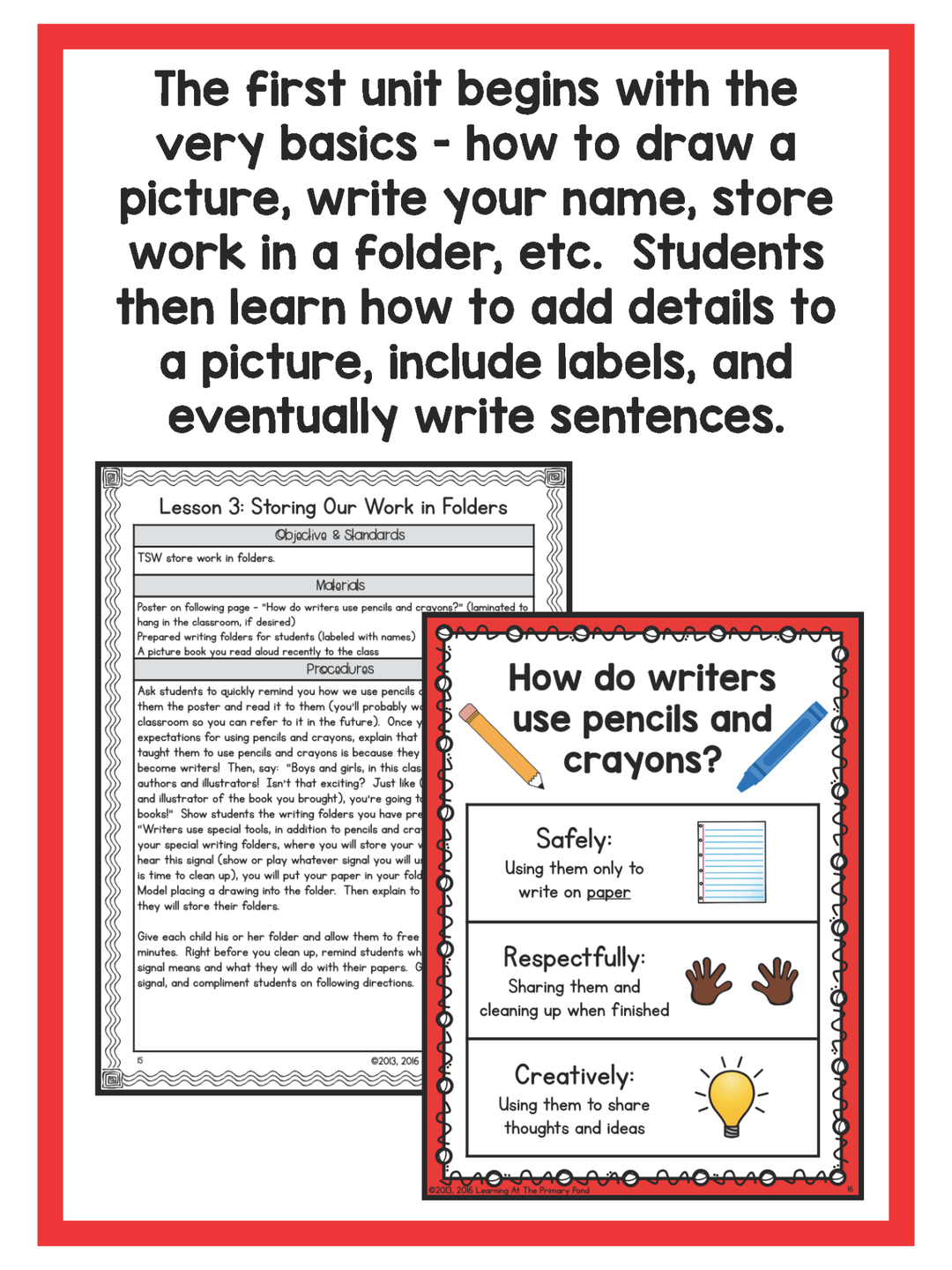 Kindergarten Writing Workshop & Reading Workshop Mega Bundle – learning ...