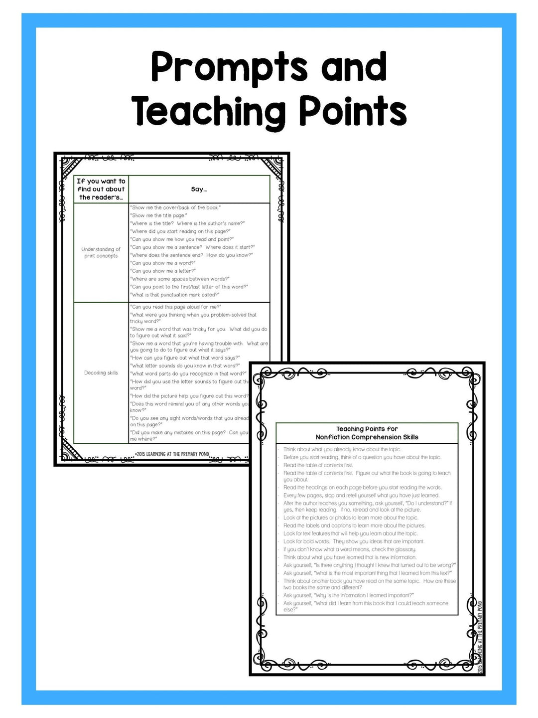 Reading Workshop Toolkit for Kindergarten and First Grade – Learning at ...