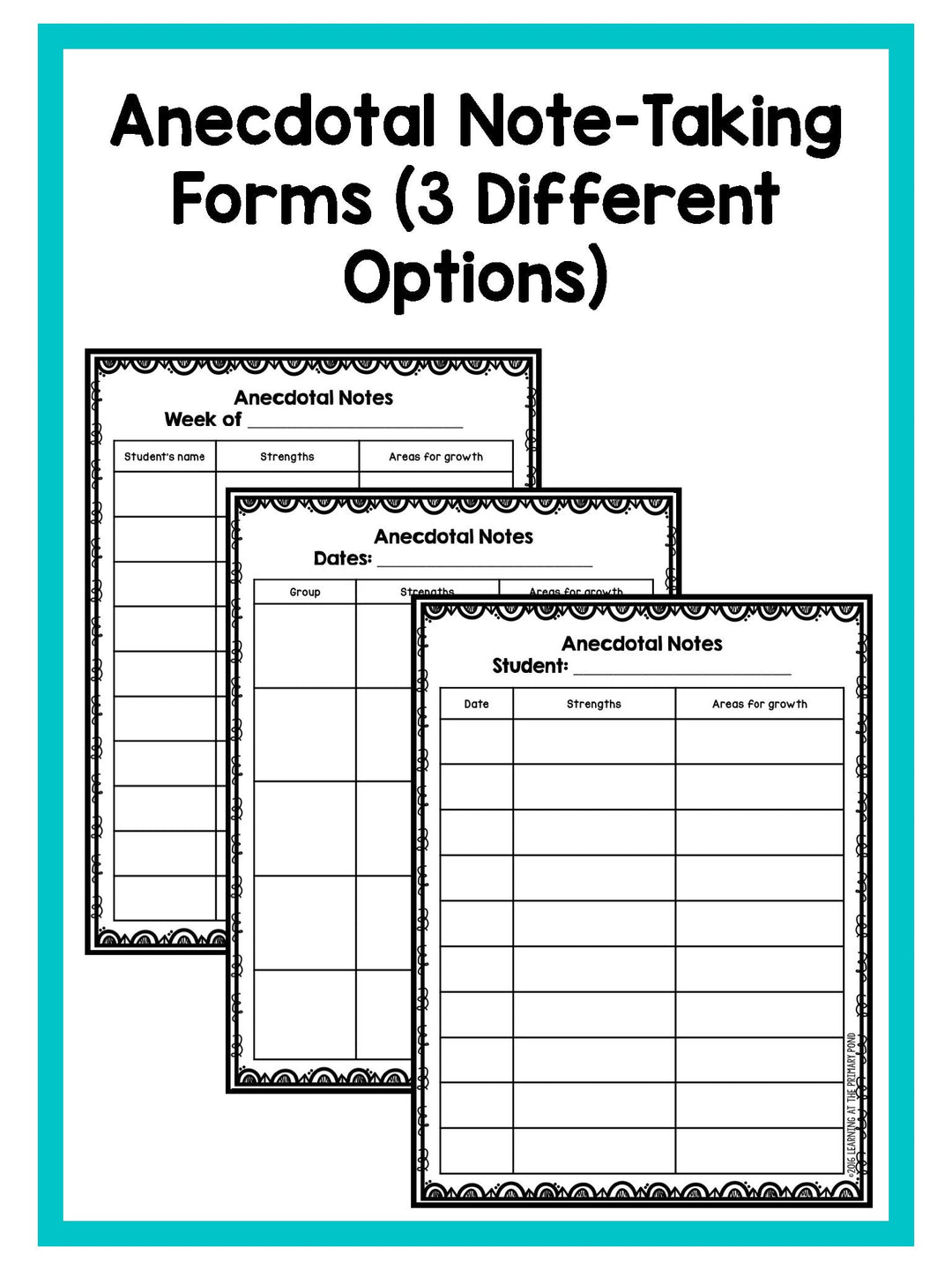 Second Grade Guided Reading Checklists and Rubrics – Learning at the ...
