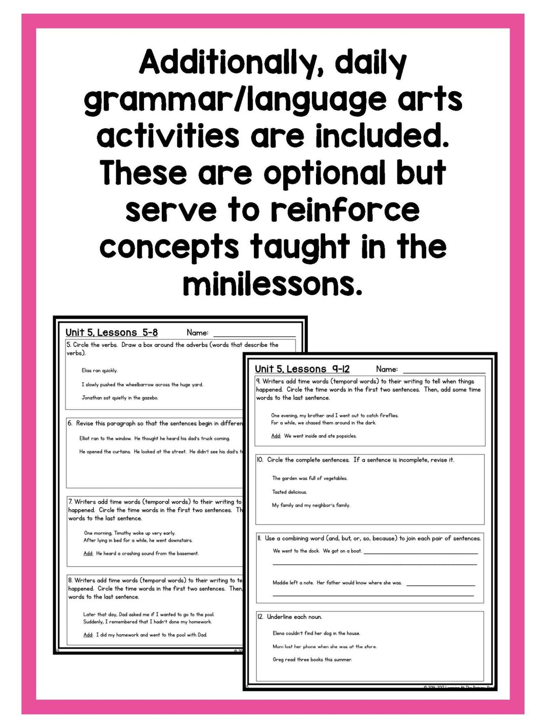 Second Grade Narrative Writing Lessons {2nd Grade Writing Workshop Uni ...