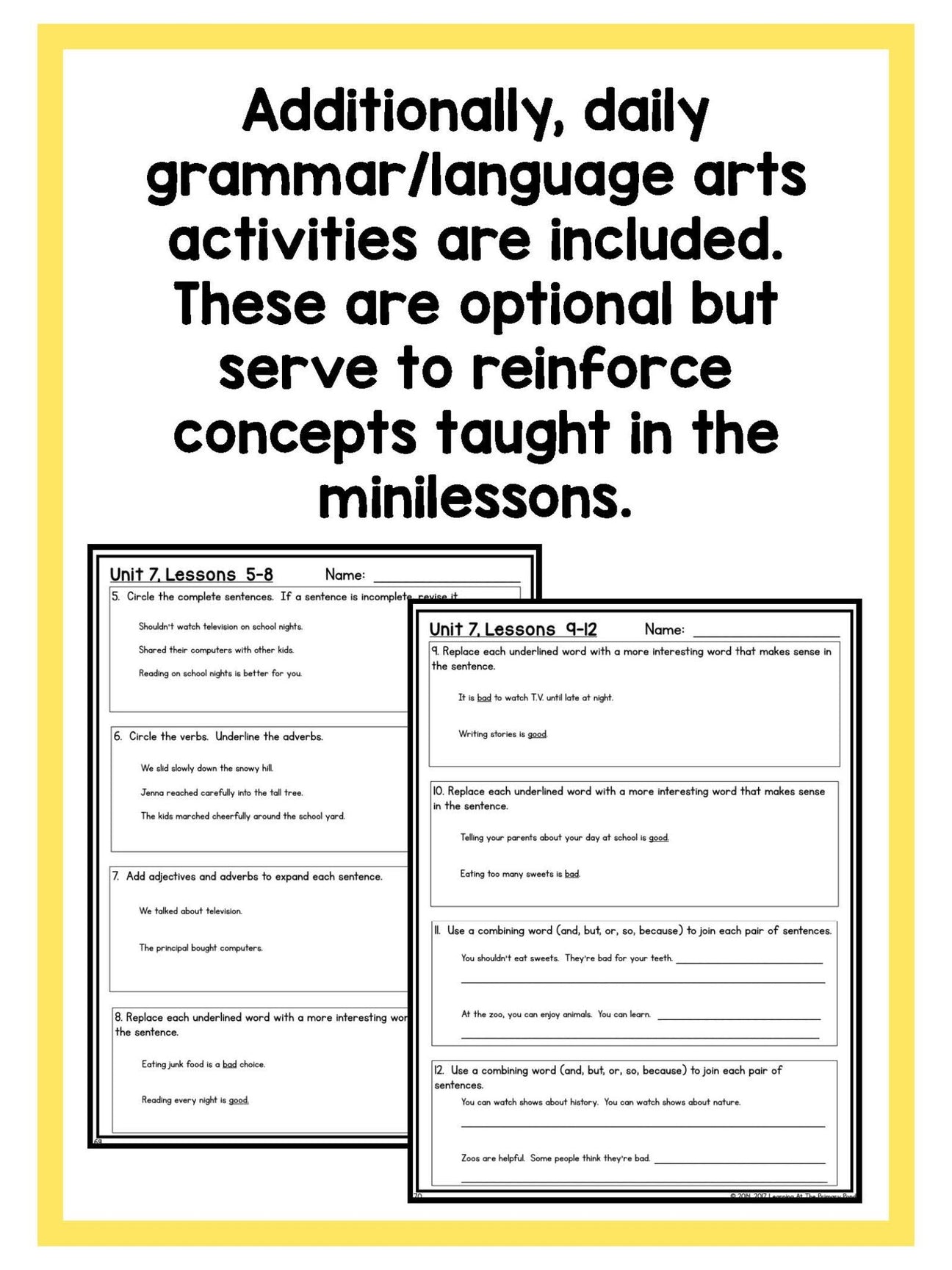 Second Grade Opinion Writing Lessons {2nd Grade Writing Workshop Unit ...