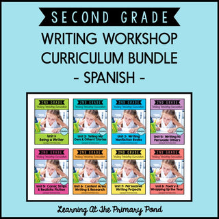 Second Grade Writing – Learning at the Primary Pond