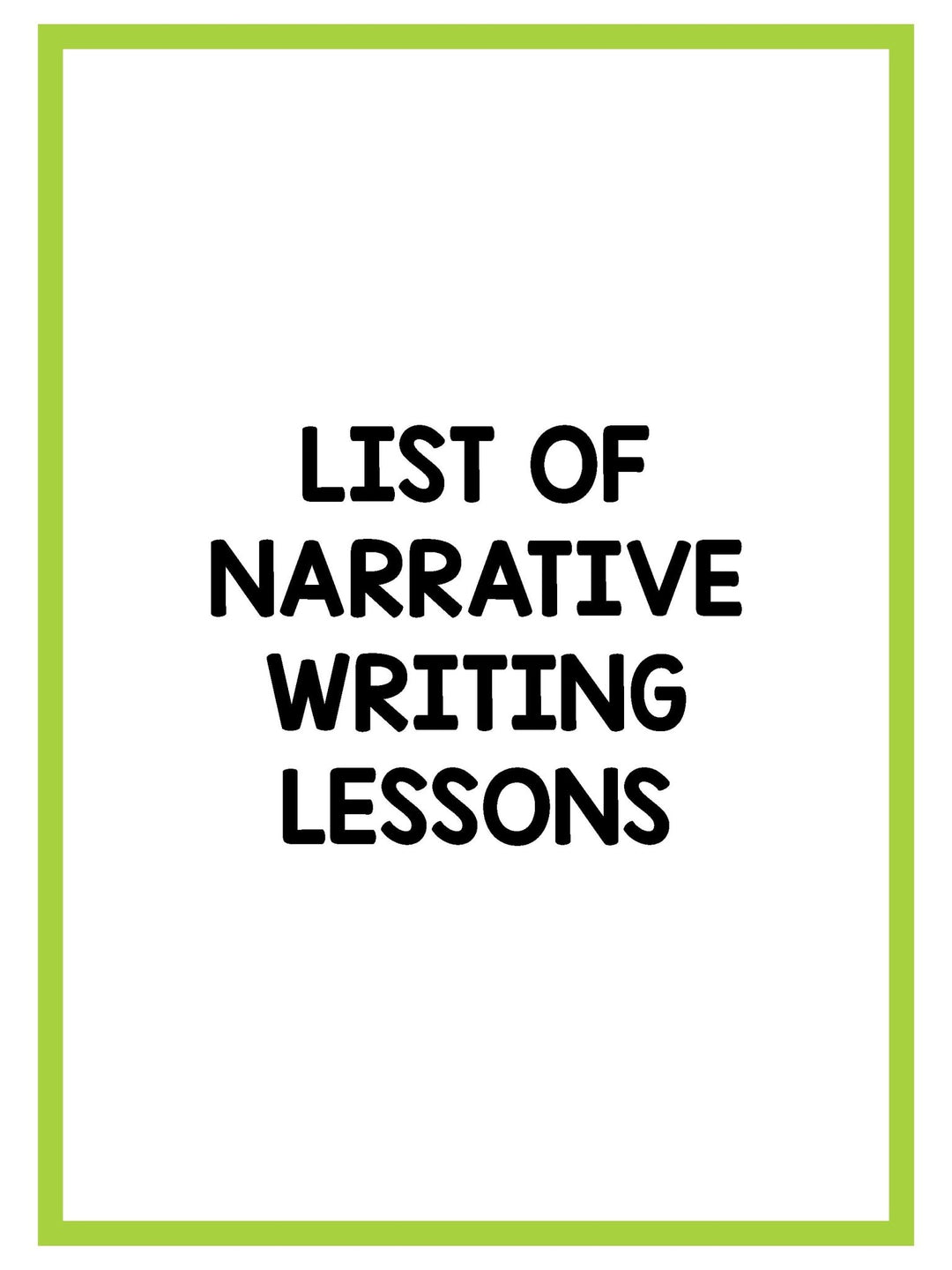 Small Group Writing Lessons for First Grade - BUNDLE – Learning at the ...