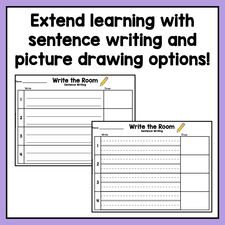 Write the Room BUNDLE | Phonics-Based Encoding Practice for K-2 ...